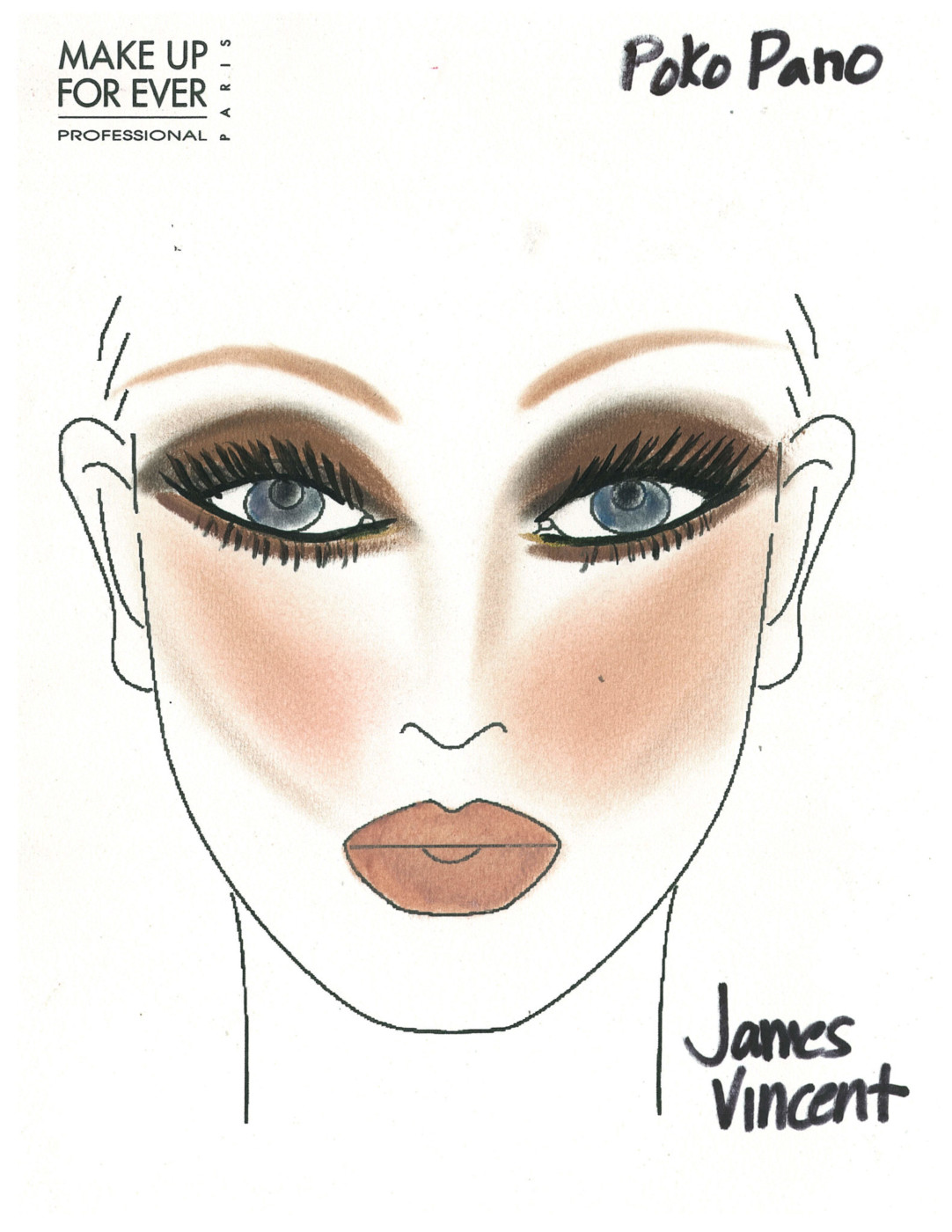 GET THE LOOK: Poko Pano at MBFWS - A Dash of Dee