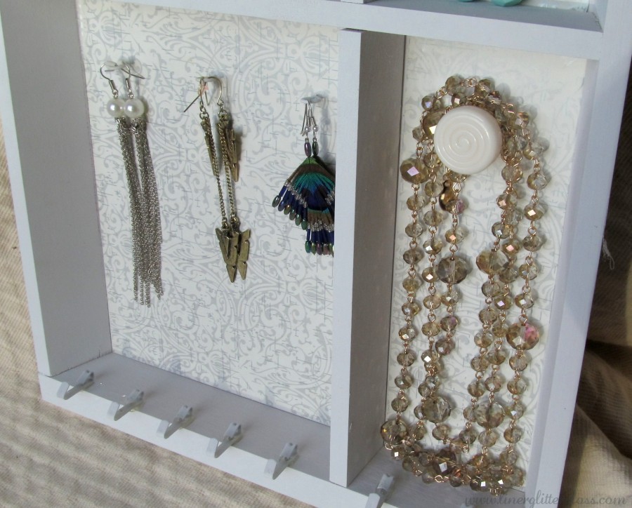 Easy, DIY Jewelry Shelf