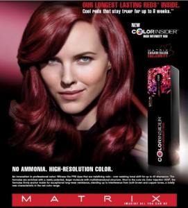 Matrix Introduces High Intensity Reds + WIN A Red Hair Makeover