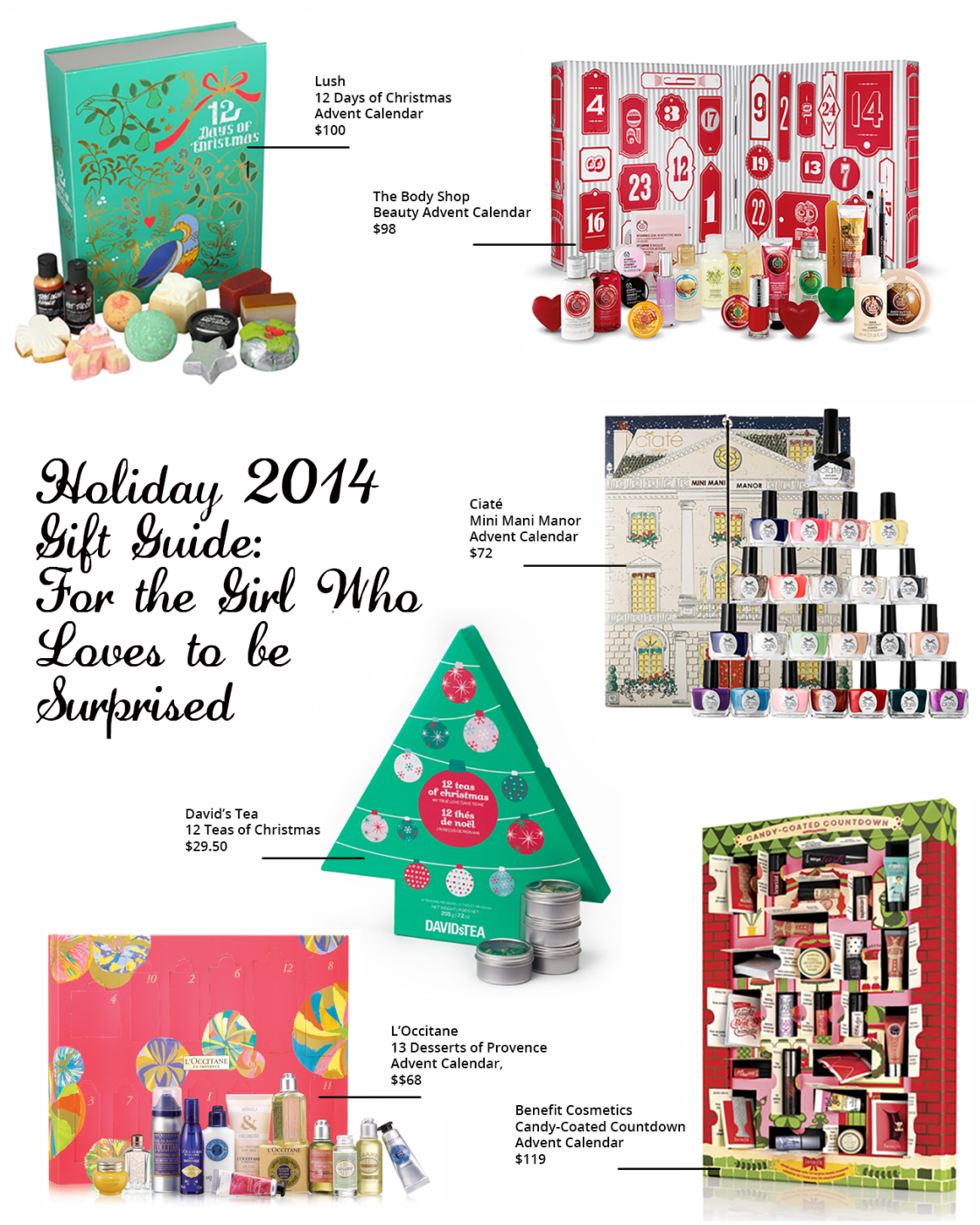 Holiday 2014 Gift Guide | Beauty Advent Calendars