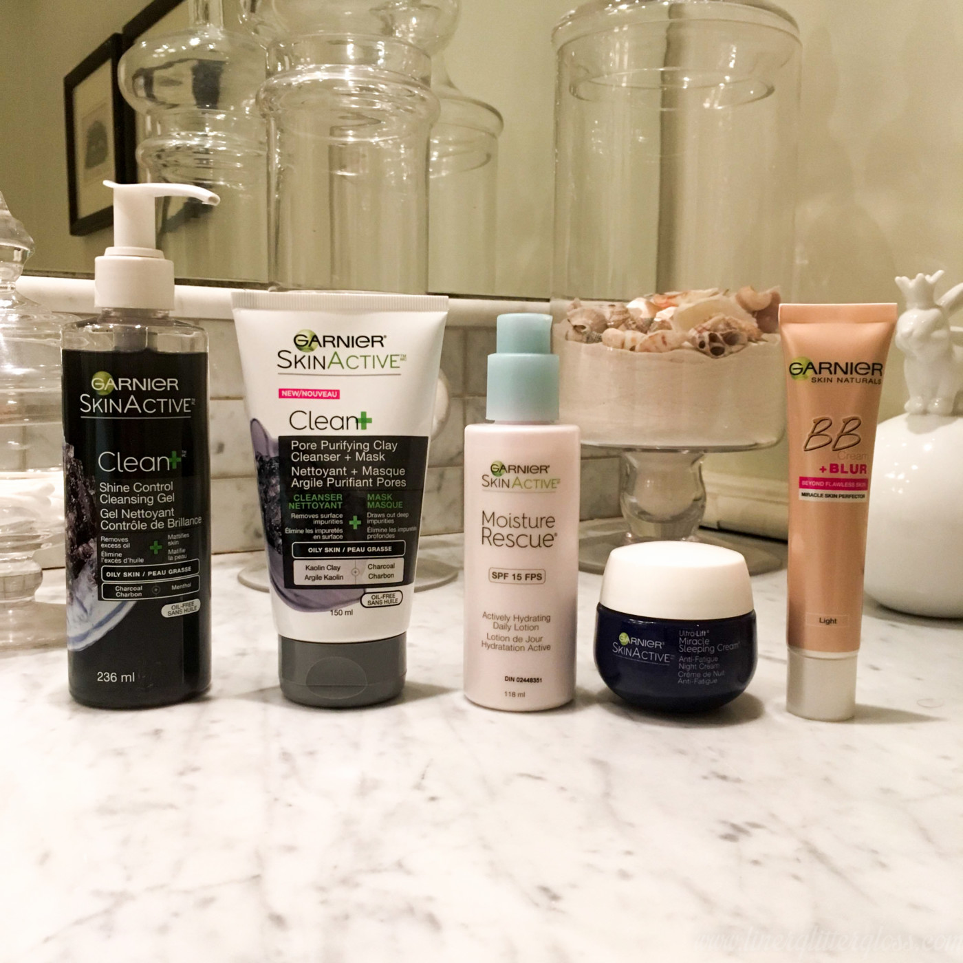 My Garnier SkinActive Routine