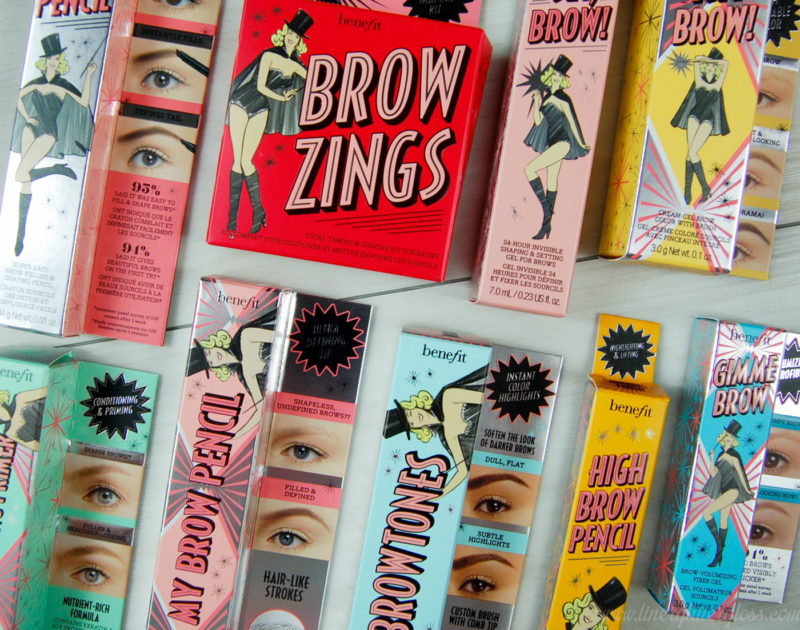 New Benefit Cosmetics Brow Collection Review