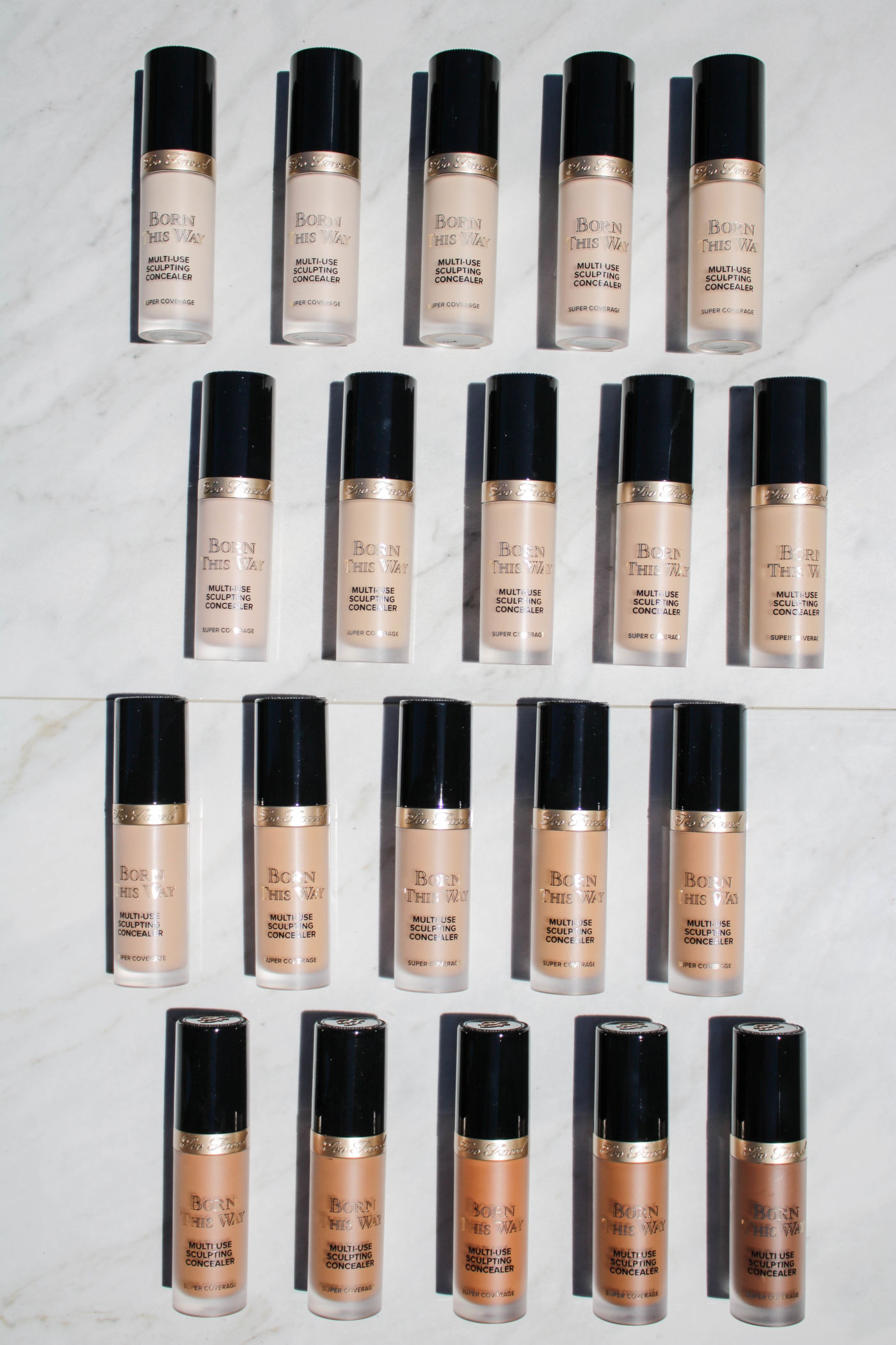 Too Faced Born This Way Multi-Use Sculpting Concealer Swatches + Review
