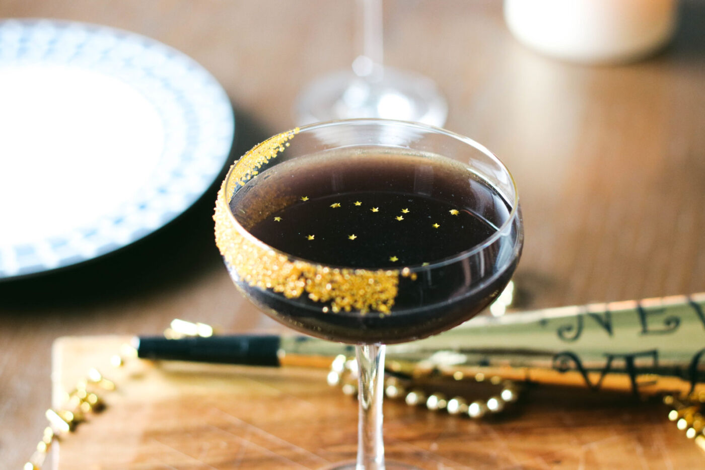 The Midnight Hour | New Year's Eve Cocktail Recipe